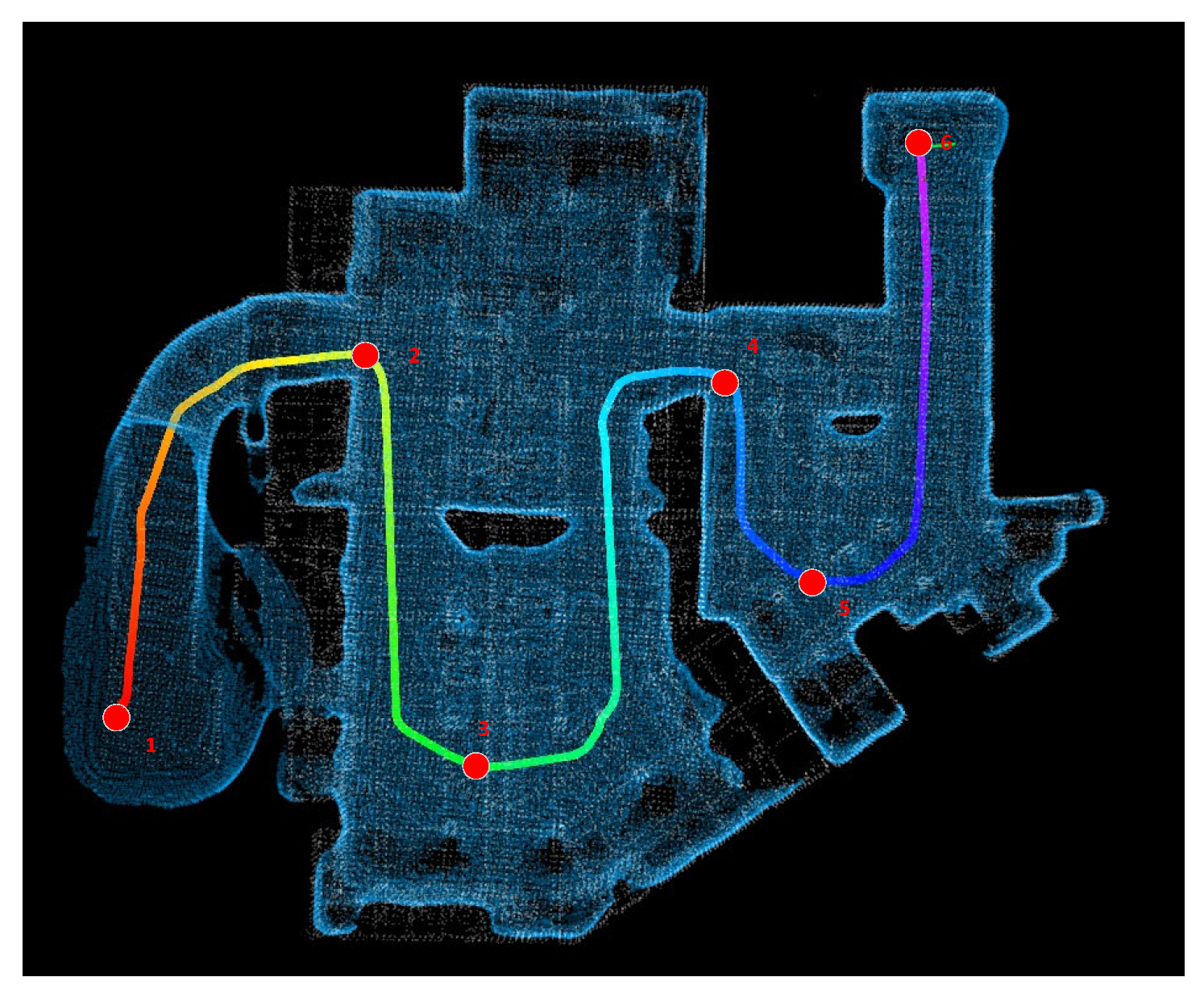 Efficient Path Planning Algorithm Based On Laser Slam And An Optimized Visibility Graph For Robots