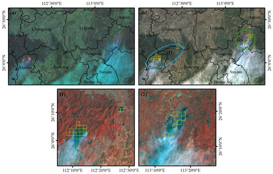 Forest Fire Detection Based on Spatial Characteristics of Surface ...