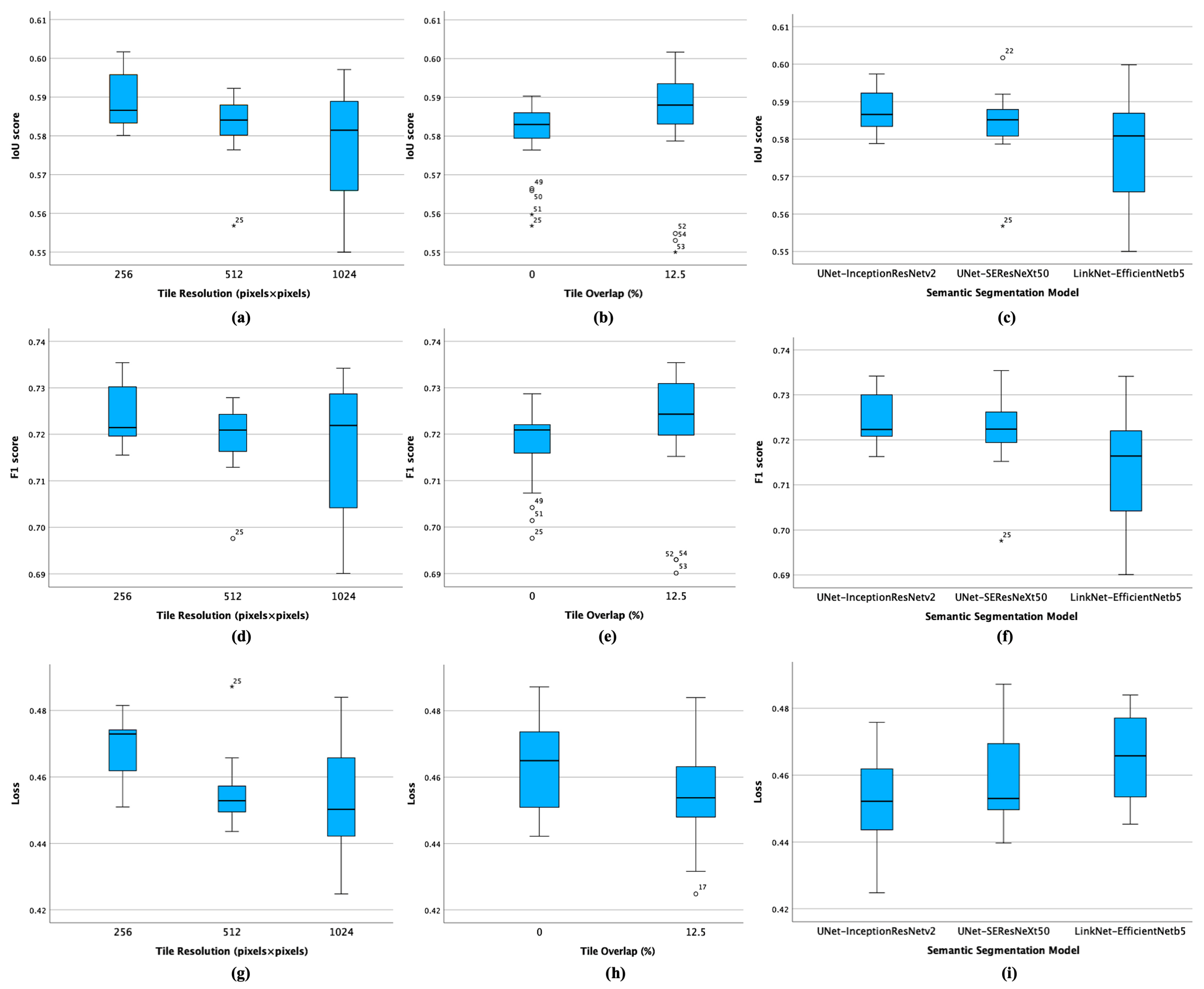 Insights into the Effects of Tile Size and Tile Overlap Levels on ...