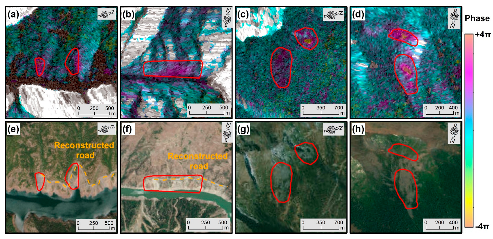 Identification and Deformation Characteristics of Active Landslides at ...