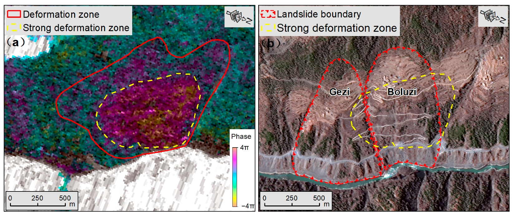Identification and Deformation Characteristics of Active Landslides at ...