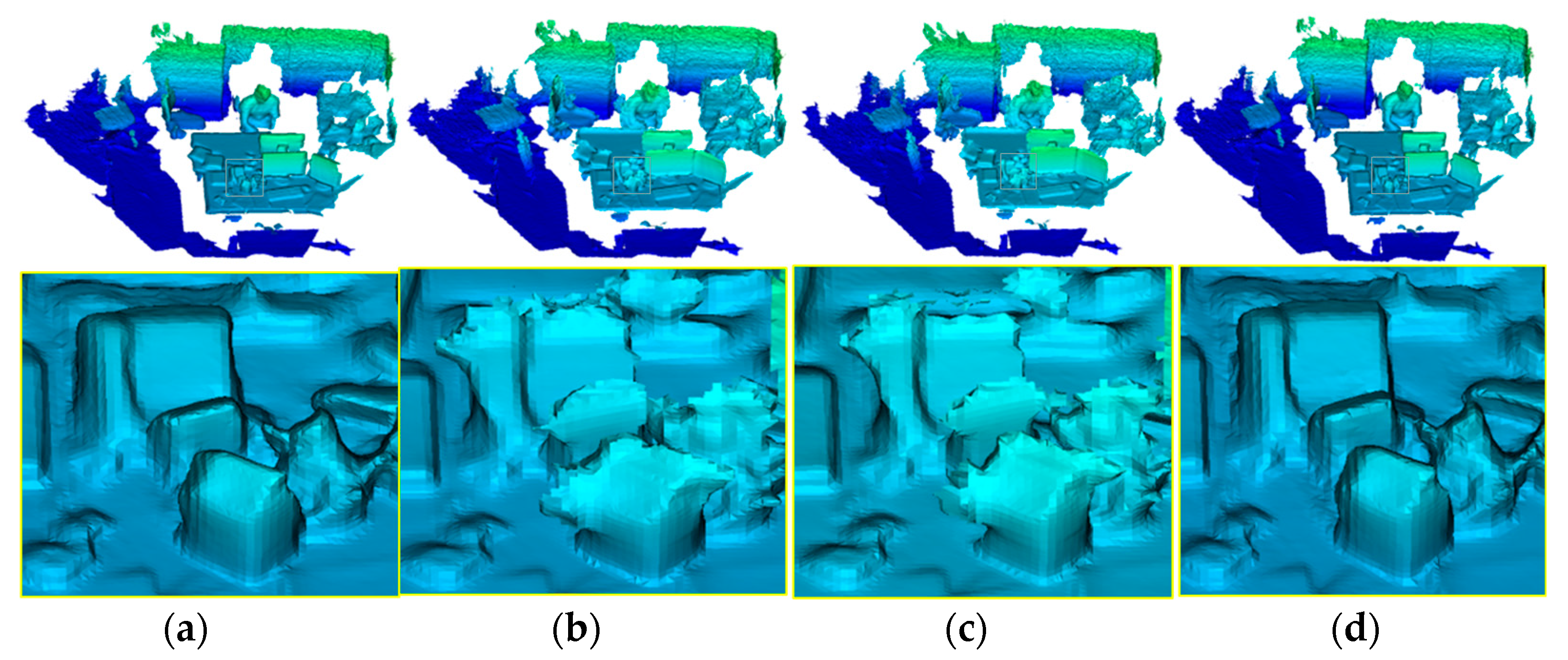 Rgbtsdf An Efficient And Simple Method For Color Truncated Signed Distance Field Tsdf Volume