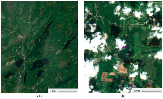 Estimating Chlorophyll-a and Phycocyanin Concentrations in Inland Temperate Lakes across New ...