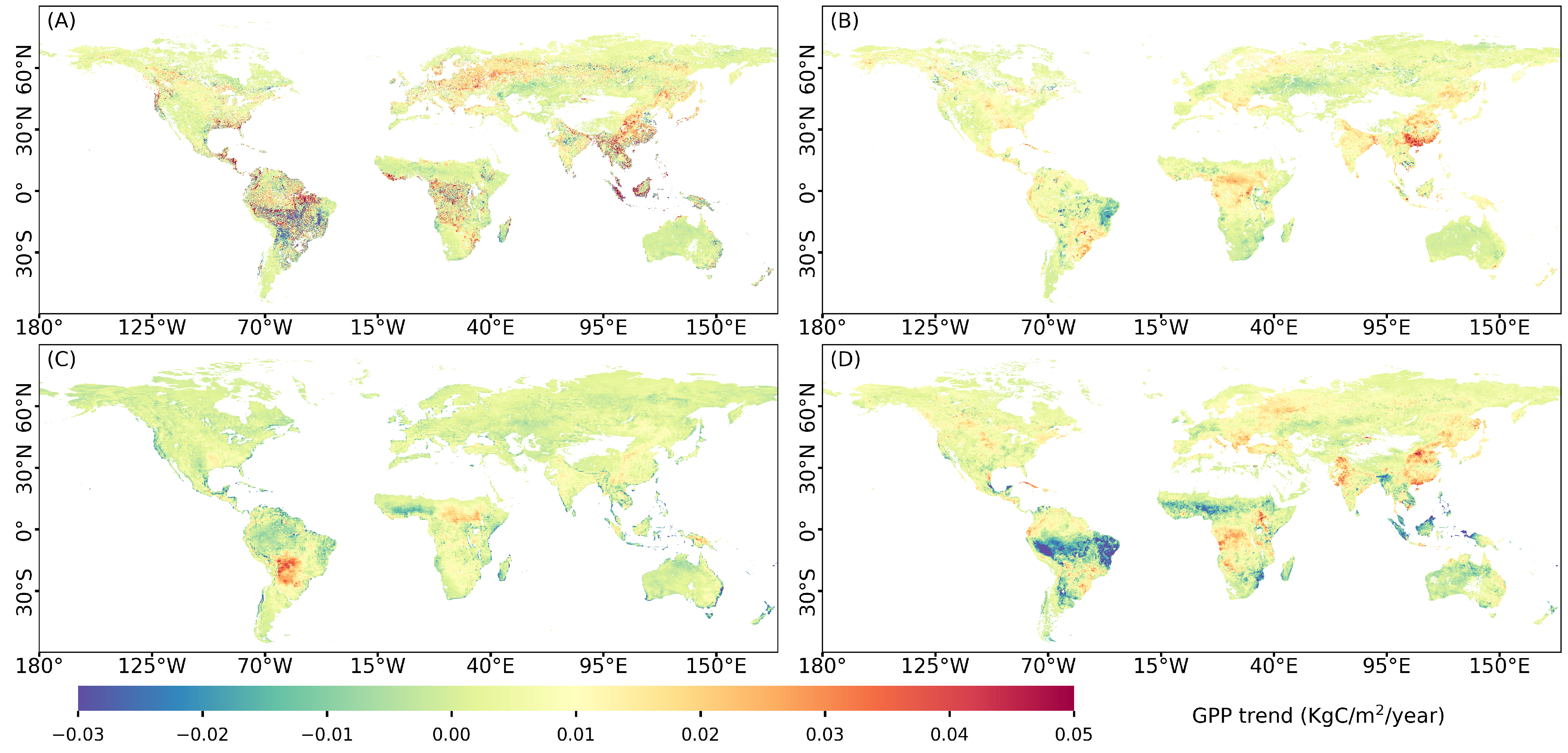 Estimating Global Gross Primary Production Using an Improved MODIS Leaf ...