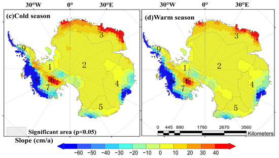 Ice Sheet Mass Changes over Antarctica Based on GRACE Data