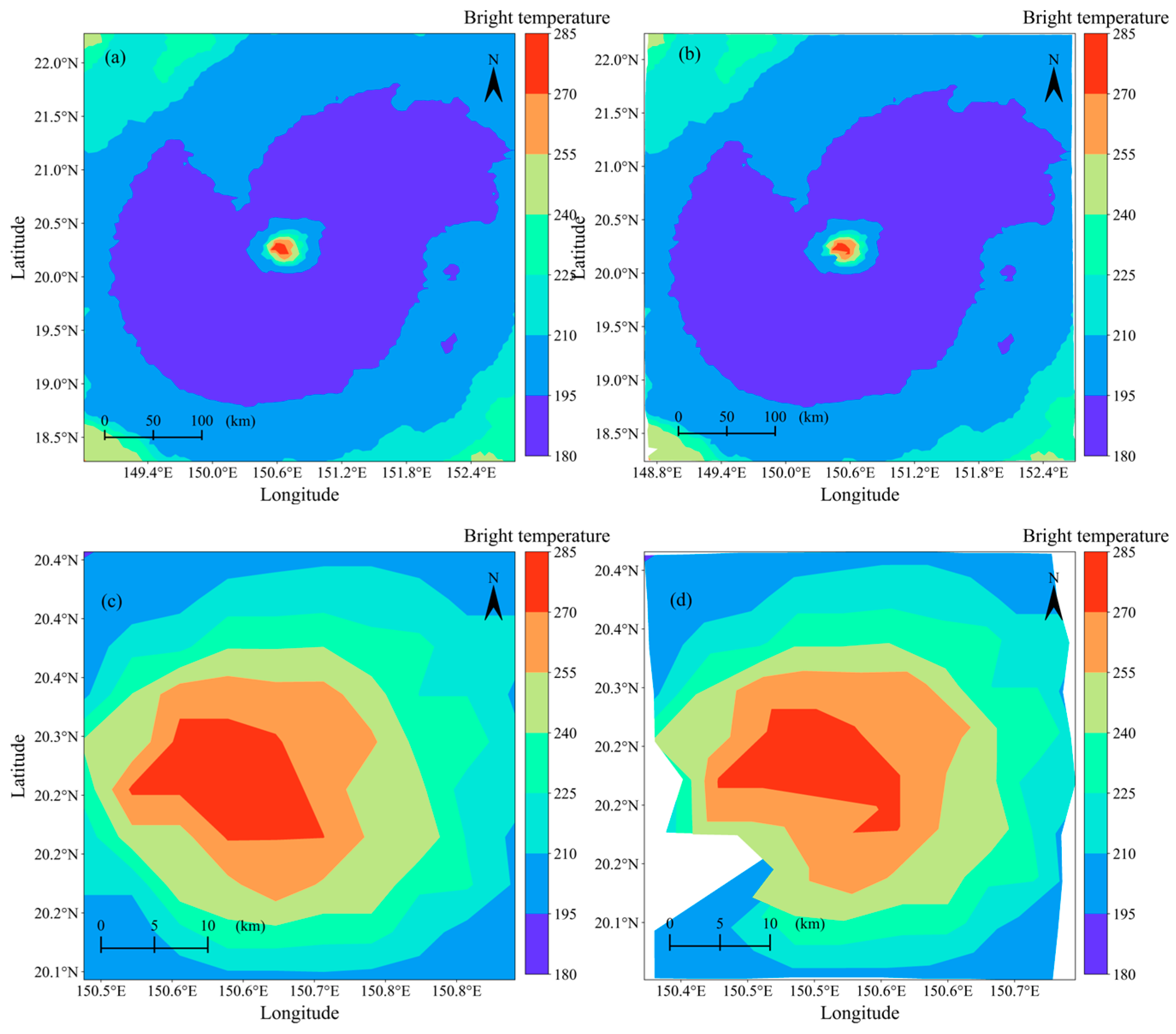 A Study on Typhoon Center Localization Based on an Improved Spatio-Temporally Consistent Scale ...