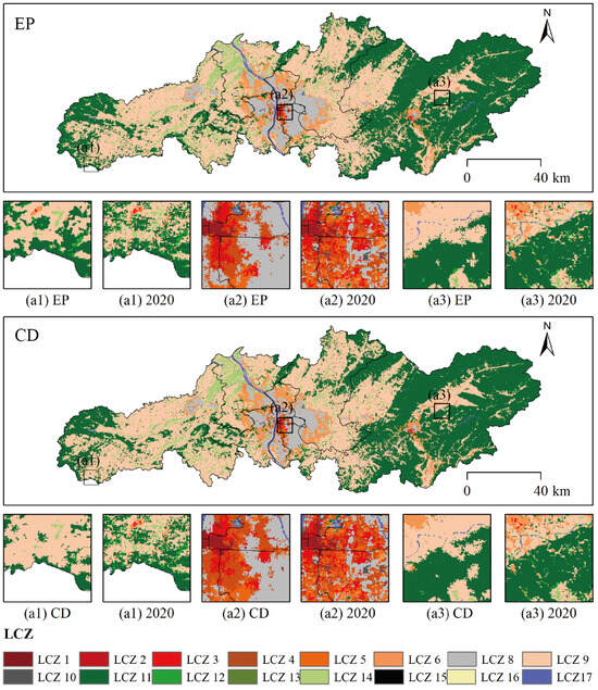 Urban Multi-Scenario Land Use Optimization Simulation Considering Local ...