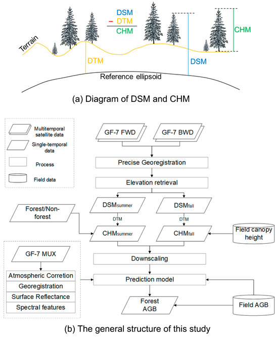 Canopy Height Integration for Precise Forest Aboveground Biomass Estimation in Natural Secondary ...