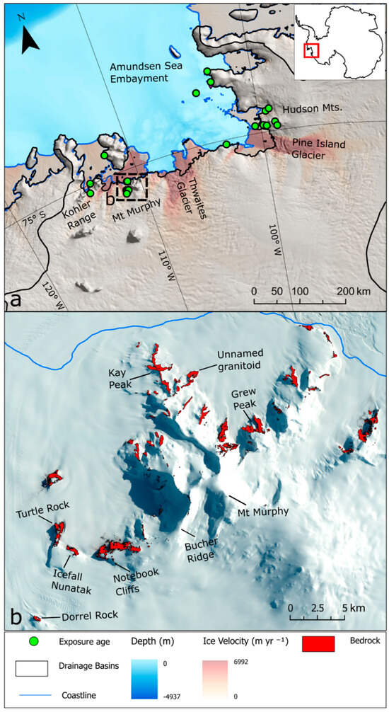 Remote Mapping of Bedrock for Future Cosmogenic Nuclide Exposure Dating ...