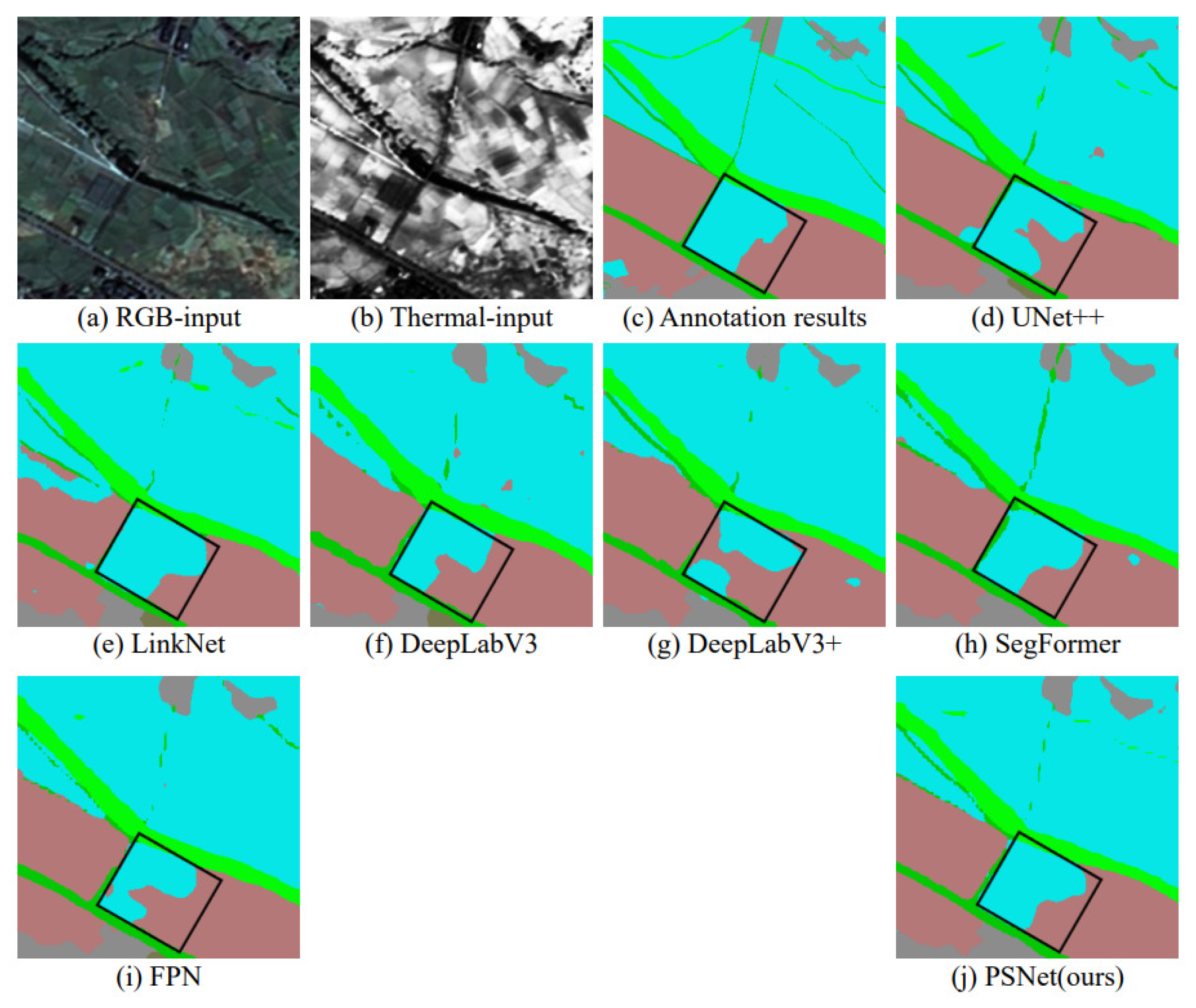 Psnet A Universal Algorithm For Multispectral Remote Sensing Image Segmentation
