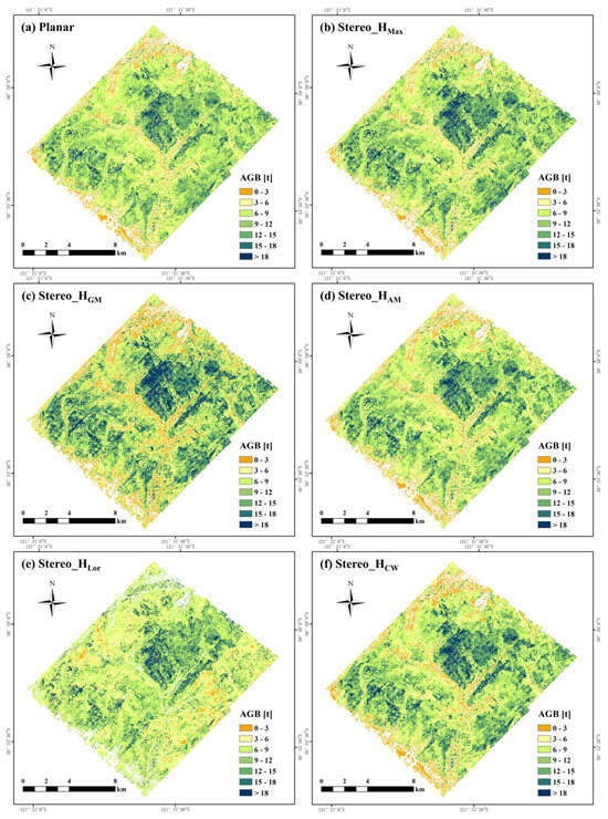 Can Stereoscopic Density Replace Planar Density for Forest Aboveground ...