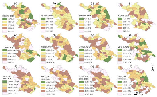 Urban–Rural Differences in Cropland Loss and Fragmentation Caused by ...