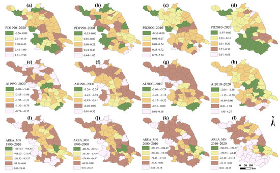 Urban–Rural Differences in Cropland Loss and Fragmentation Caused by ...