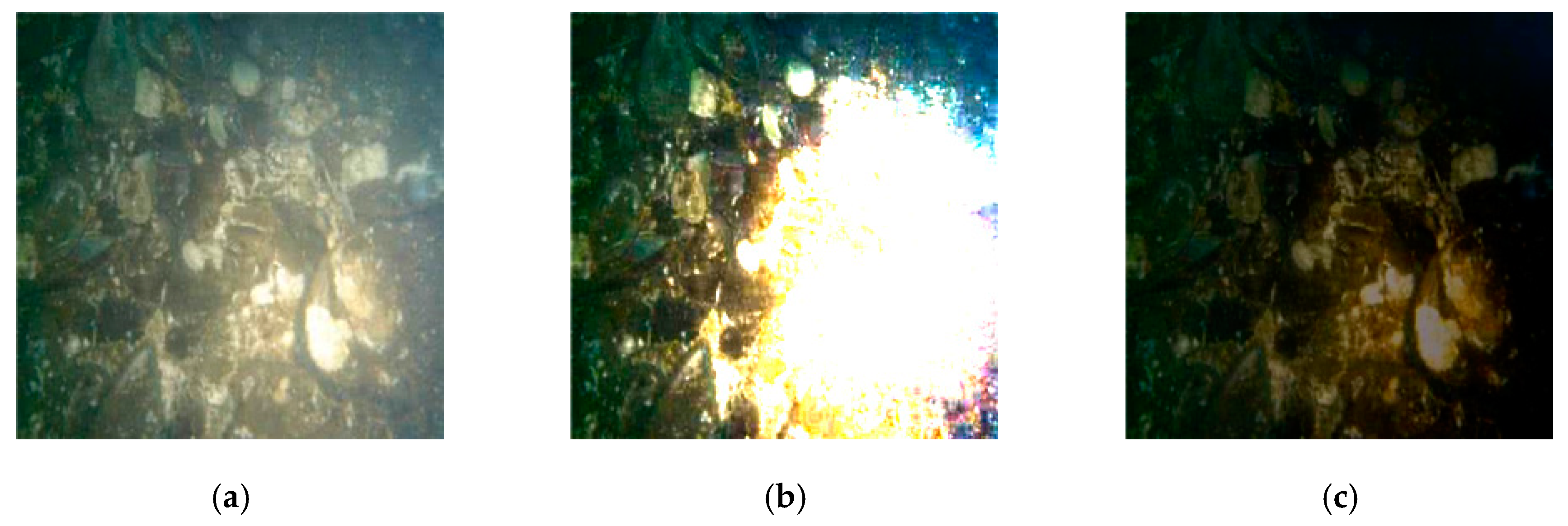 An Underwater Image Enhancement Algorithm for Environment Recognition and Robot Navigation
