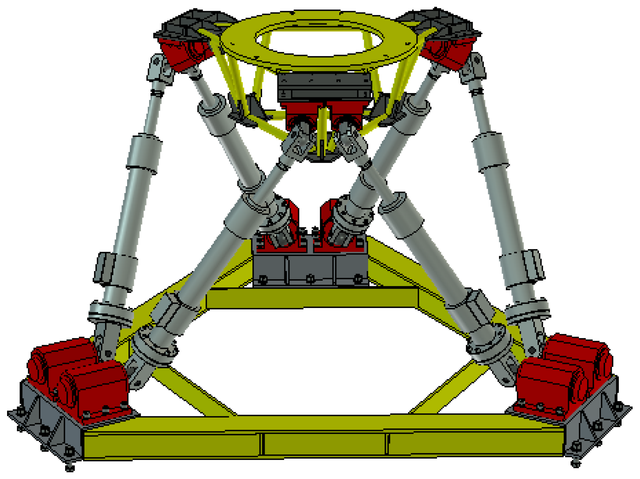 Robotics Free Full Text Optimal Kinematic Design Of A 6 Ucu Kind Gough Stewart Platform With