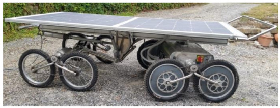 Design of a UGV Powered by Solar Energy for Precision Agriculture
