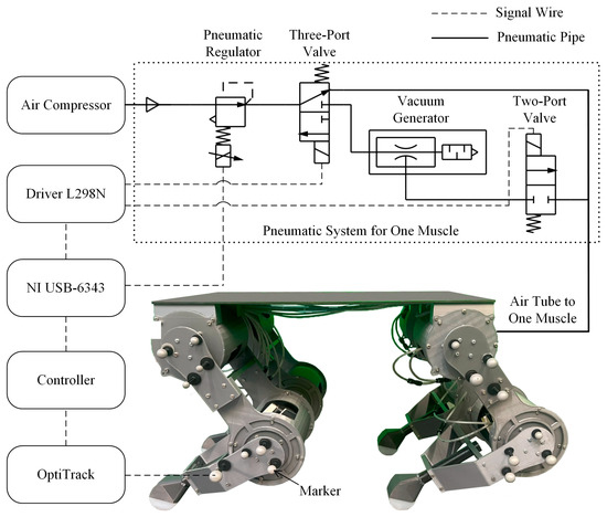 Development of a Pneumatically Actuated Quadruped Robot Using Soft ...