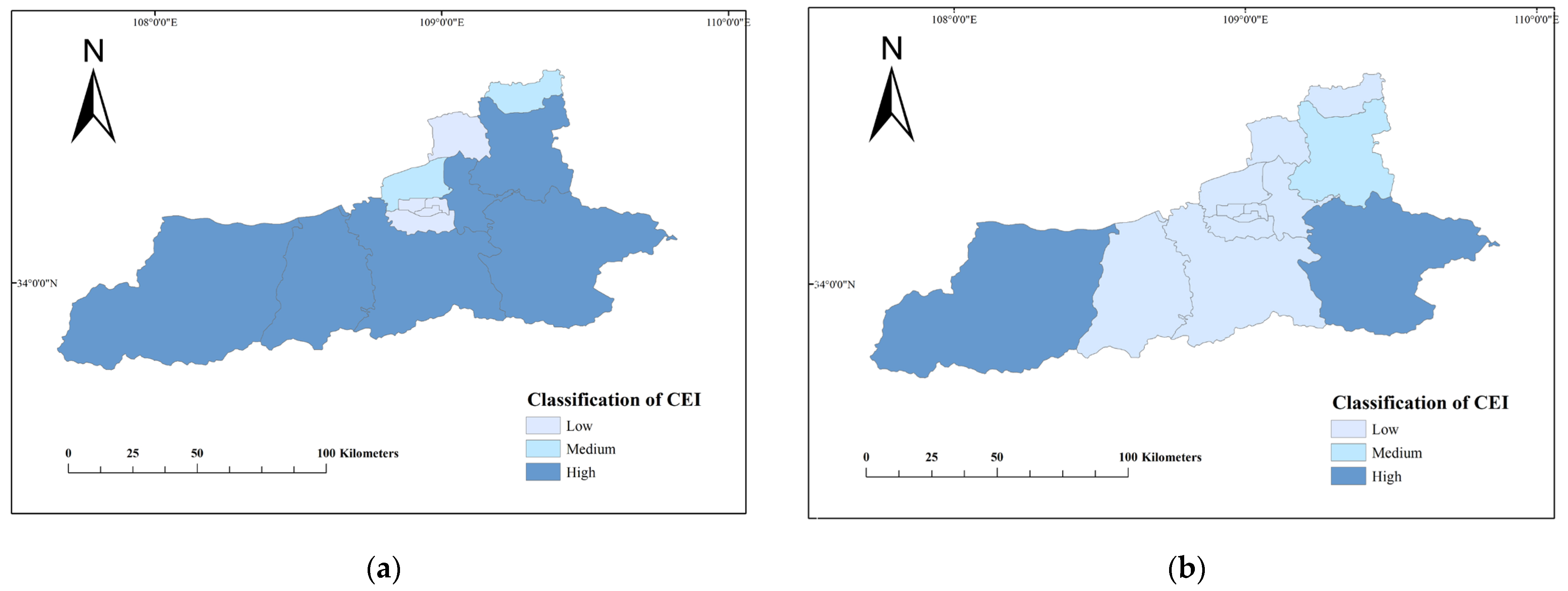 District-Level Spatial Distribution of Carbon Emissions Derived from ...