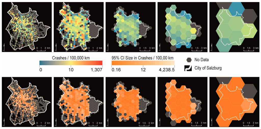 Mapping Bicycle Crash Risk Patterns on the Local Scale
