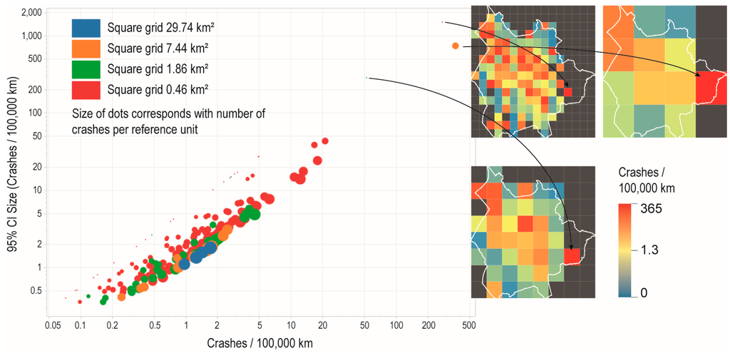 Mapping Bicycle Crash Risk Patterns on the Local Scale