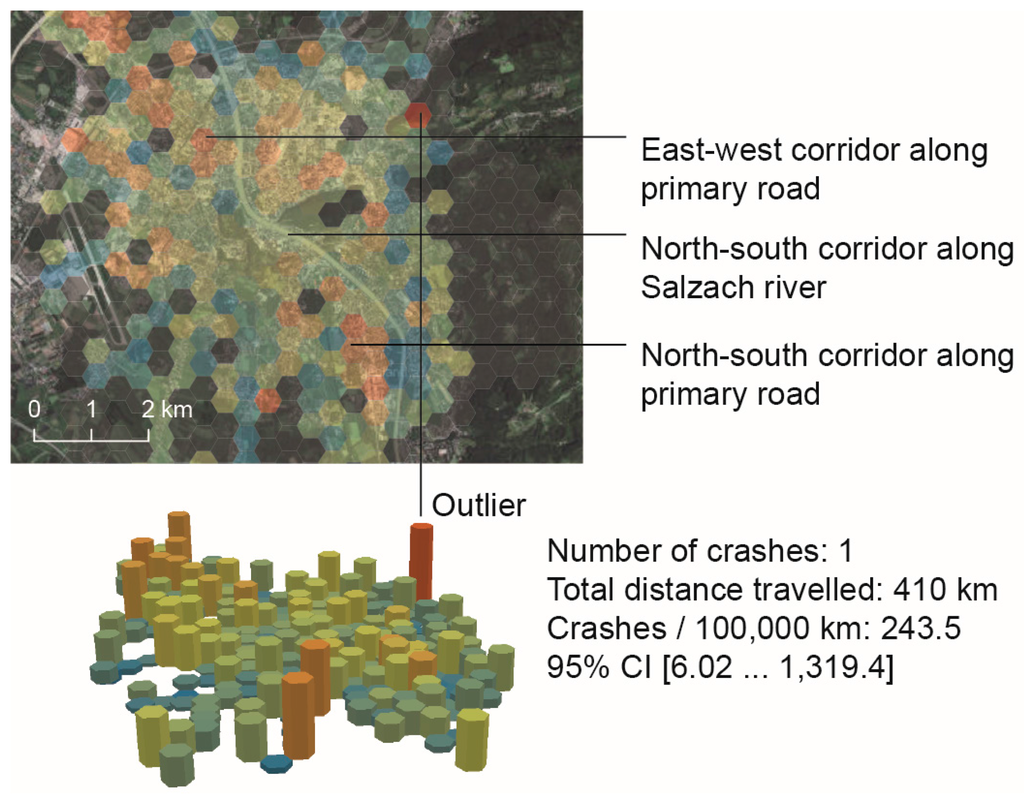Mapping Bicycle Crash Risk Patterns on the Local Scale