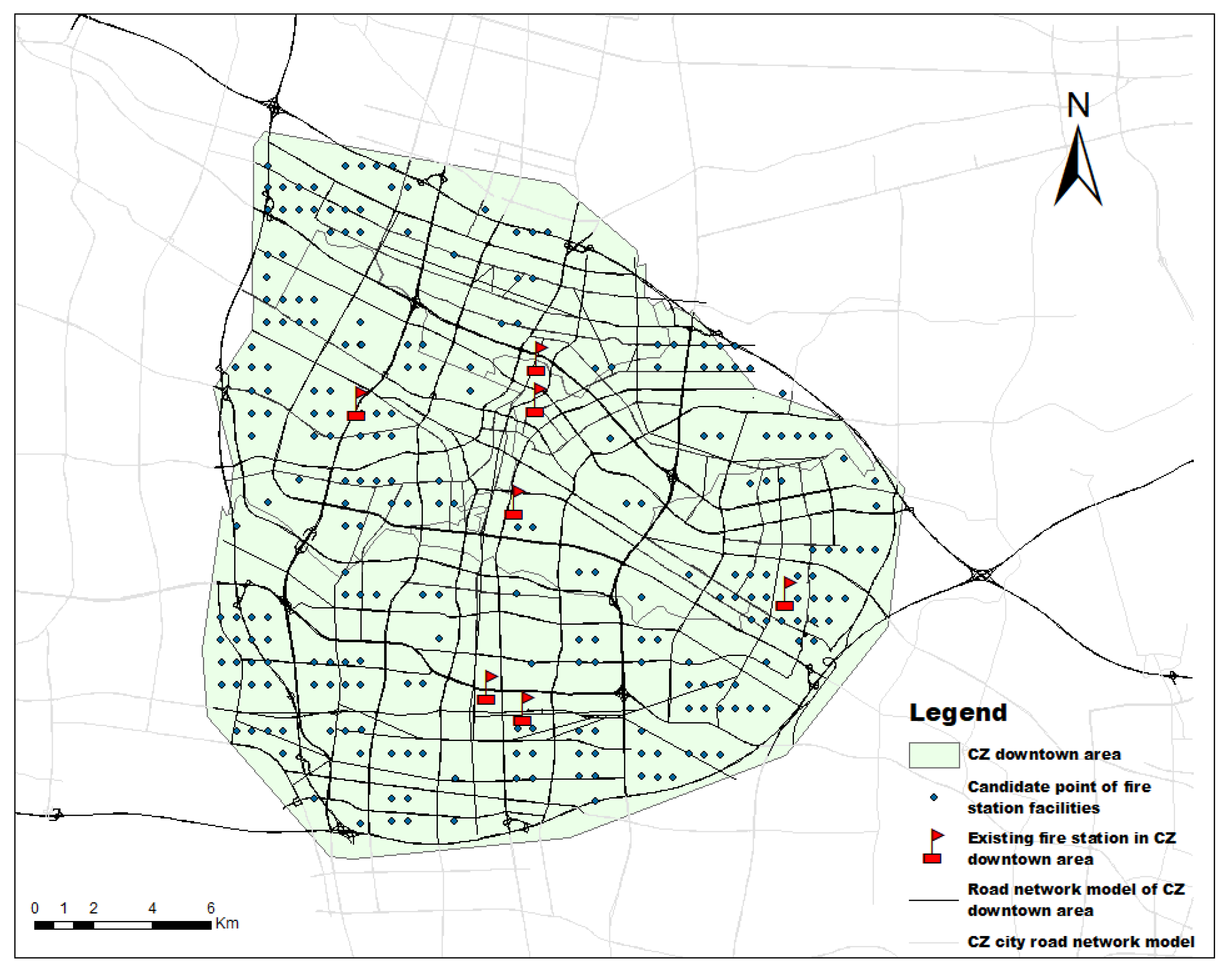 A Case Study for an Assessment of Fire Station Selection in the Central ...