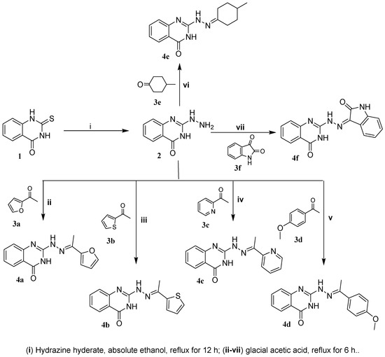 New Quinazolin-4(3H)-one Derivatives Incorporating Hydrazone and Pyrazole Scaffolds as ...