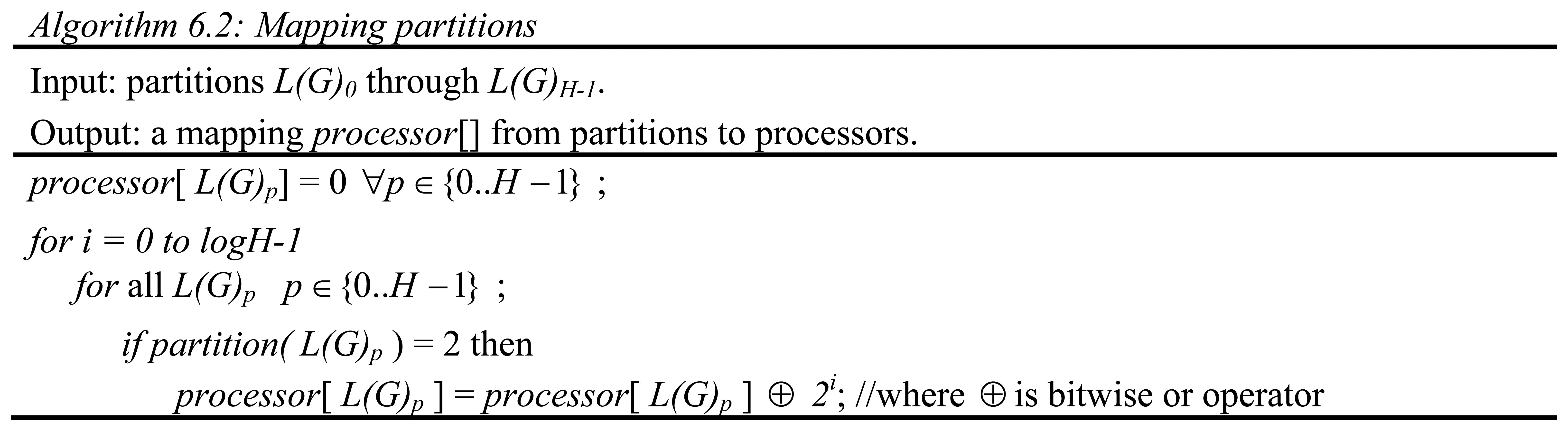 Vertex Separators for Partitioning a Graph