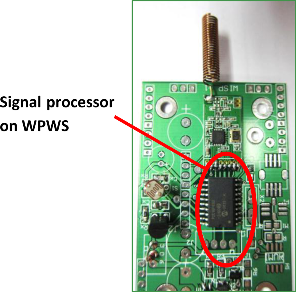 A Wireless Sensor Enabled by Wireless Power