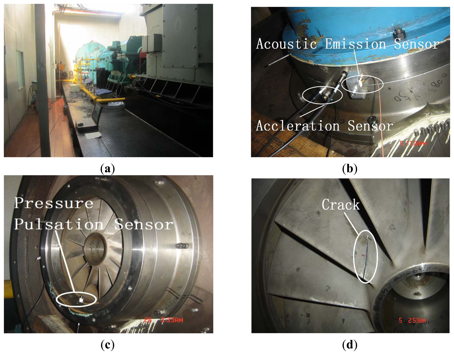 Experimental Investigation on Centrifugal Compressor Blade Crack ...