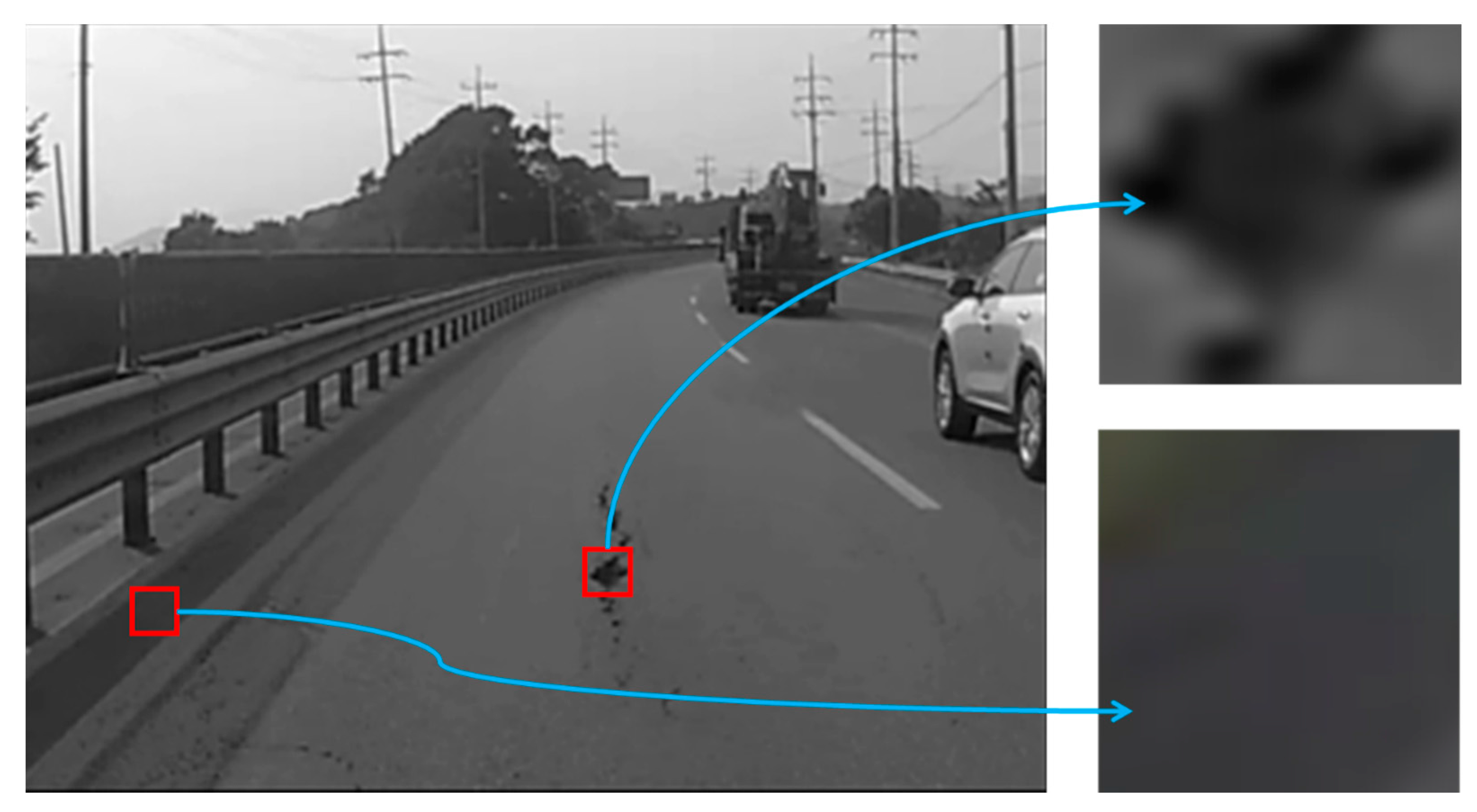 Pothole Detection System Using a Black-box Camera