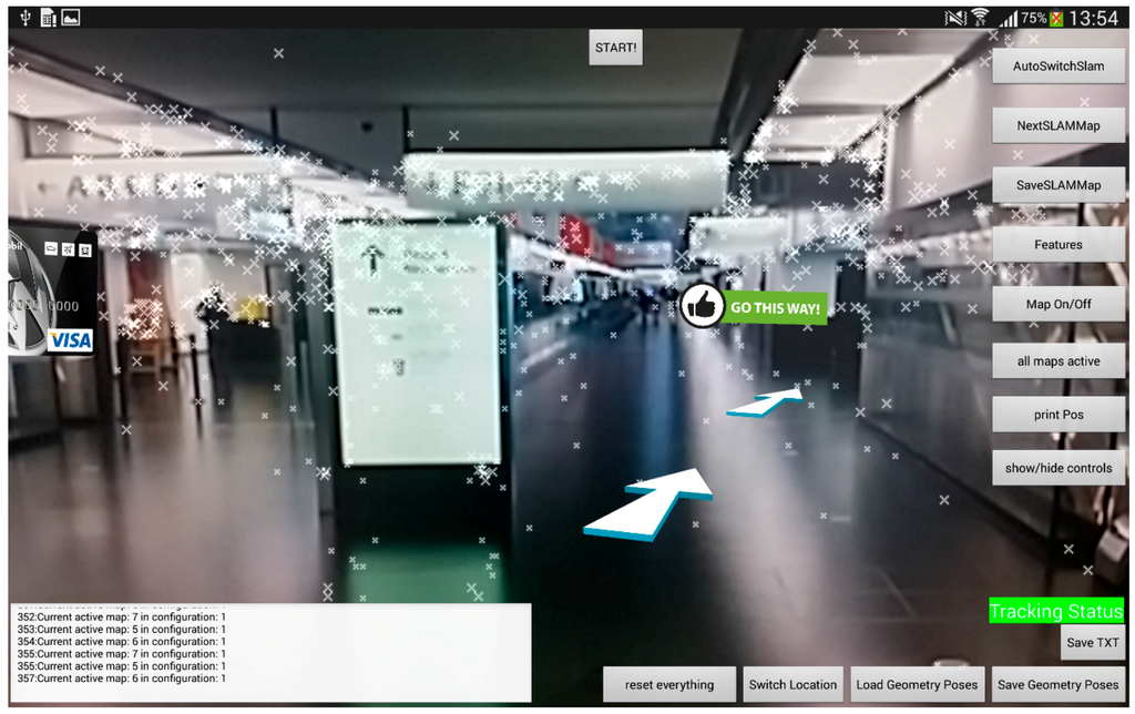 HyMoTrack: A Mobile AR Navigation System for Complex Indoor Environments