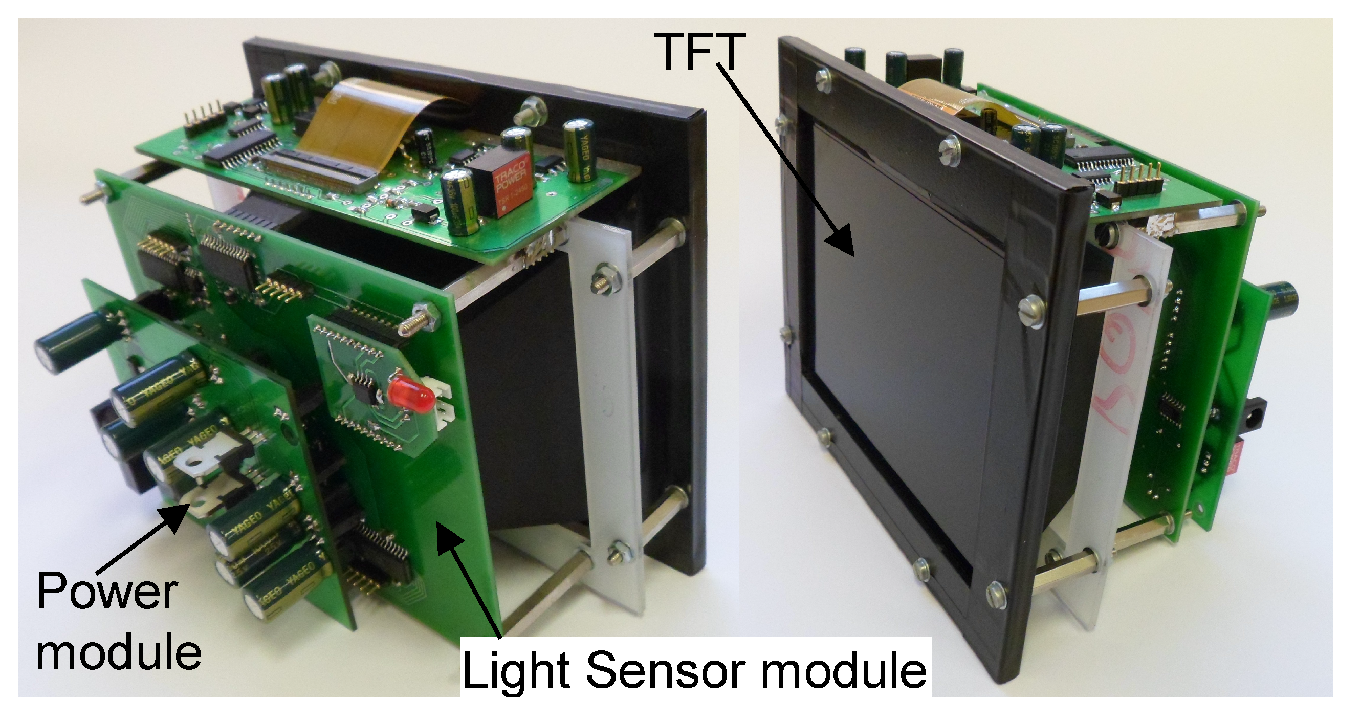 Optical Indoor Positioning System Based on TFT Technology