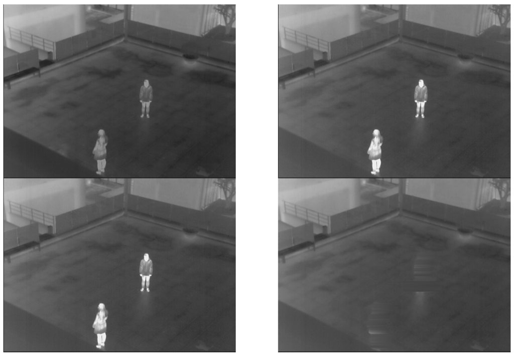 Human Detection Based on the Generation of a Background Image and Fuzzy ...