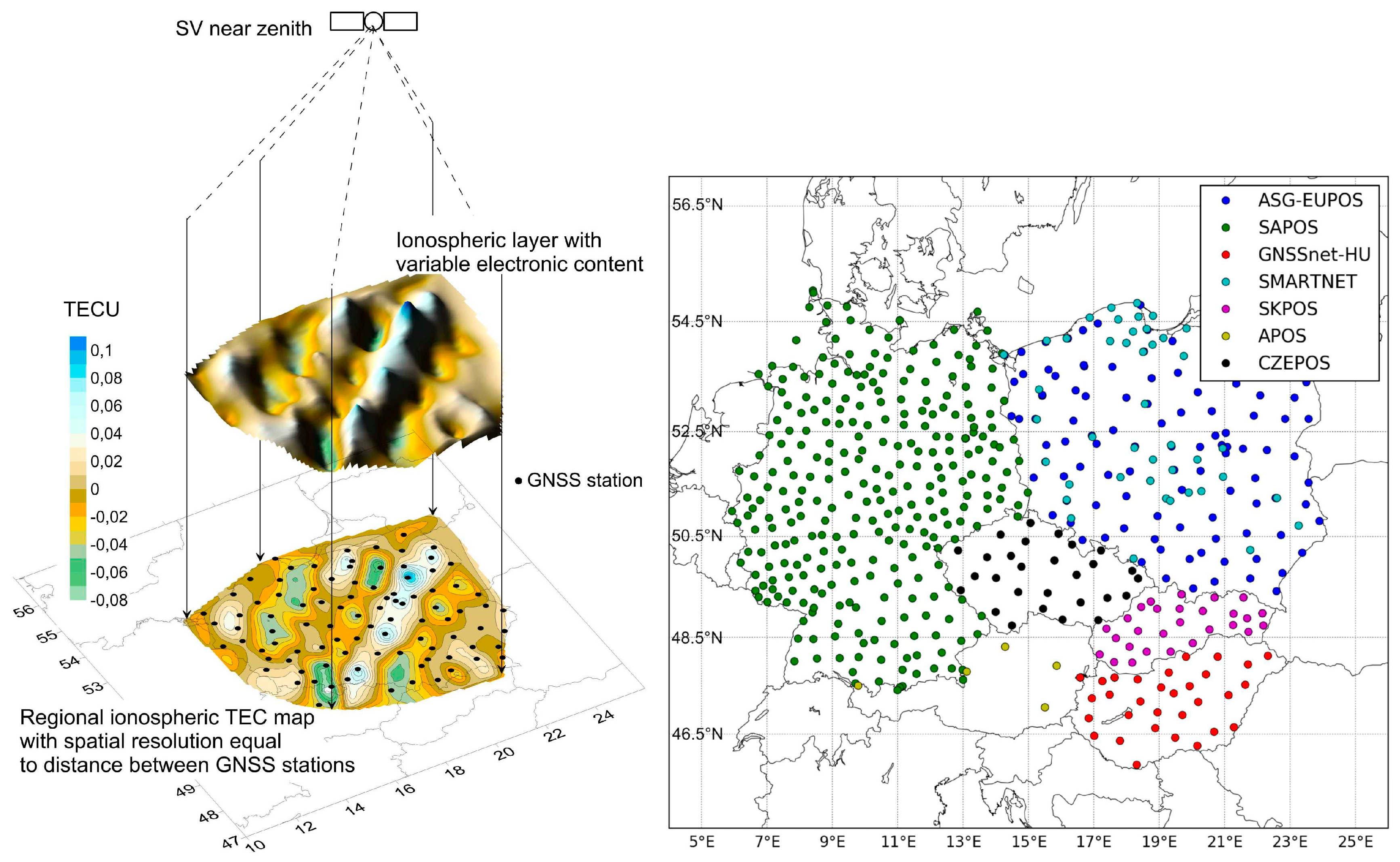 Efficient Usage of Dense GNSS Networks in Central Europe for the ...
