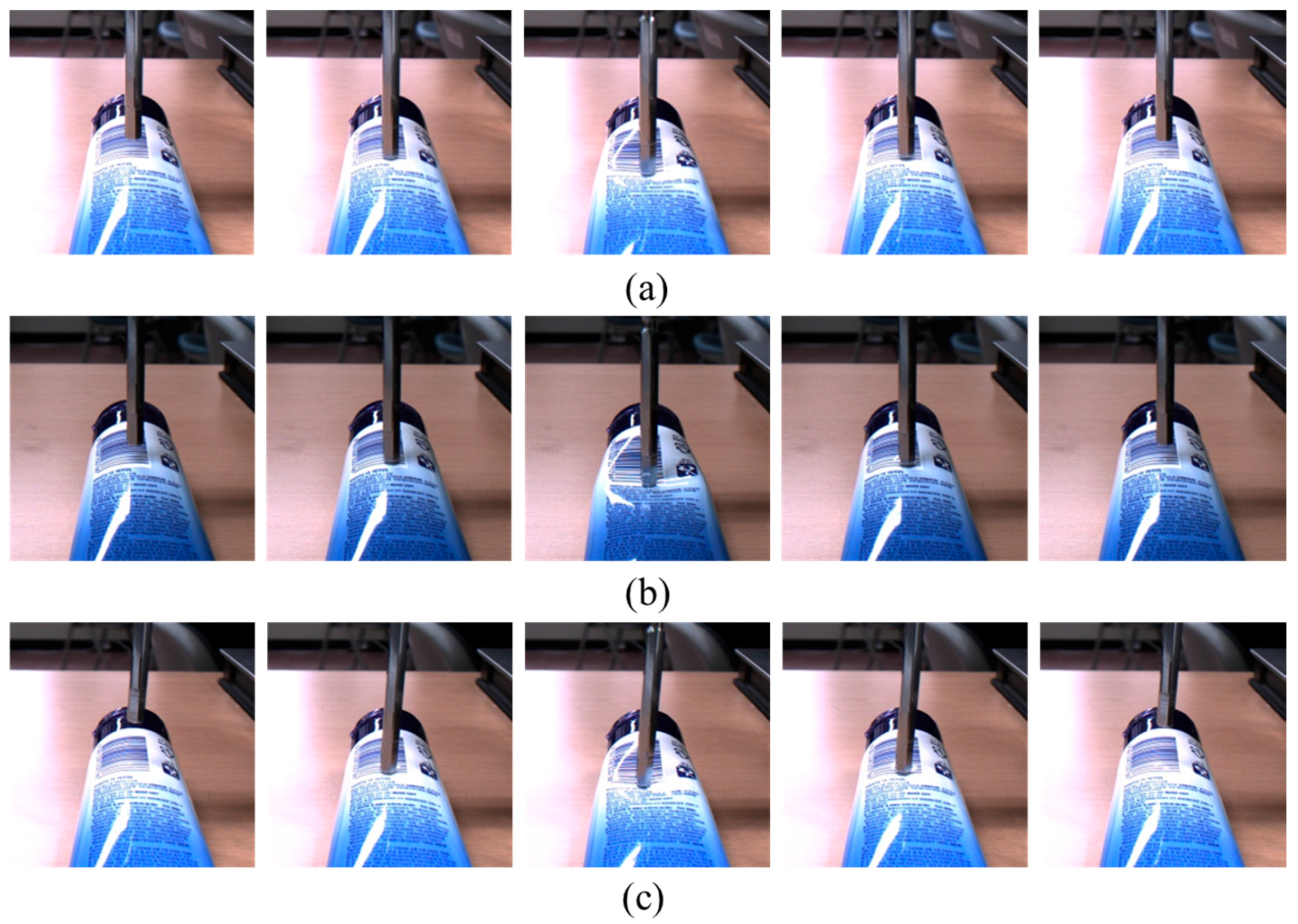 Inferring Interaction Force from Visual Information without Using Physical Force Sensors