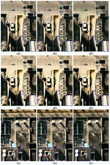 An Effective Image Denoising Method for UAV Images via Improved Generative Adversarial Networks