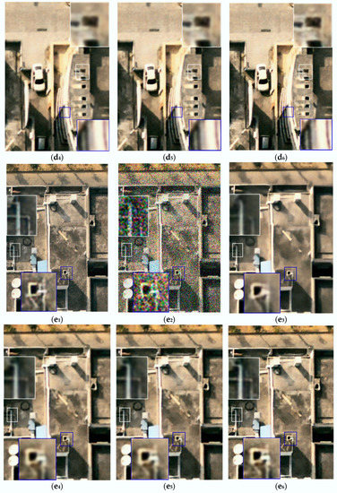 An Effective Image Denoising Method for UAV Images via Improved Generative Adversarial Networks