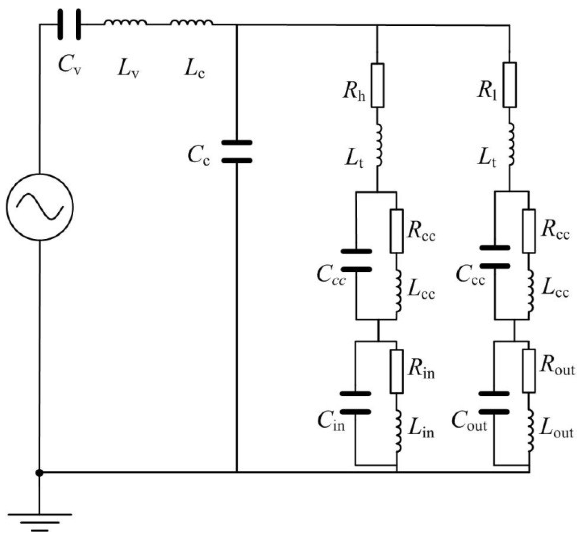 Equivalent Circuit Modeling for a Valveless Piezoelectric Pump