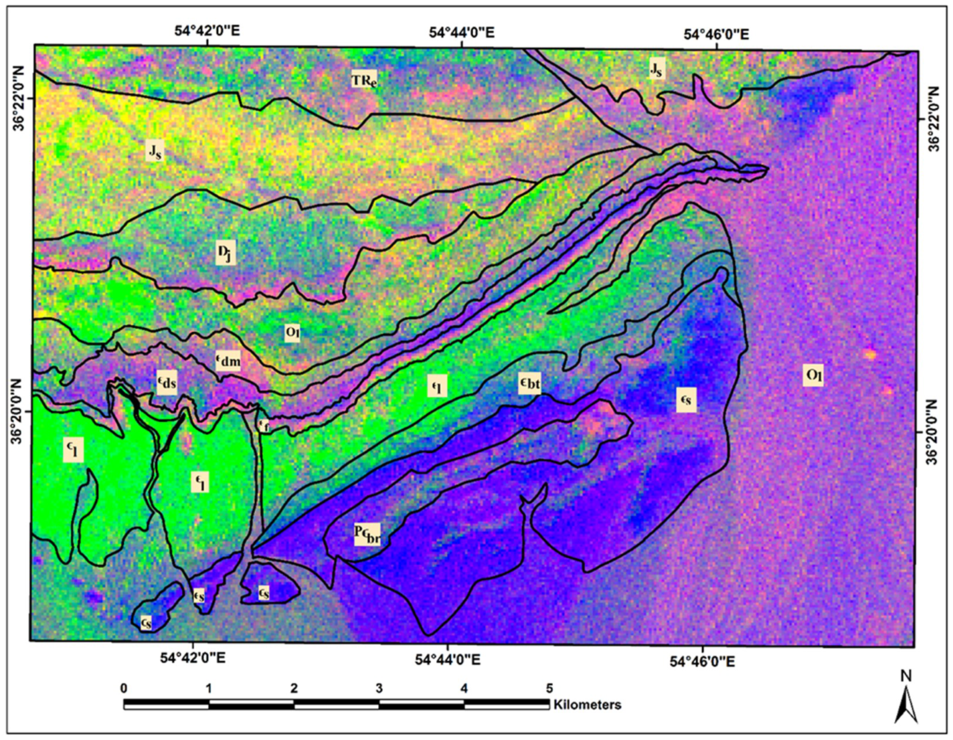 Band Ratios Matrix Transformation (BRMT): A Sedimentary Lithology Mapping Approach Using ASTER ...