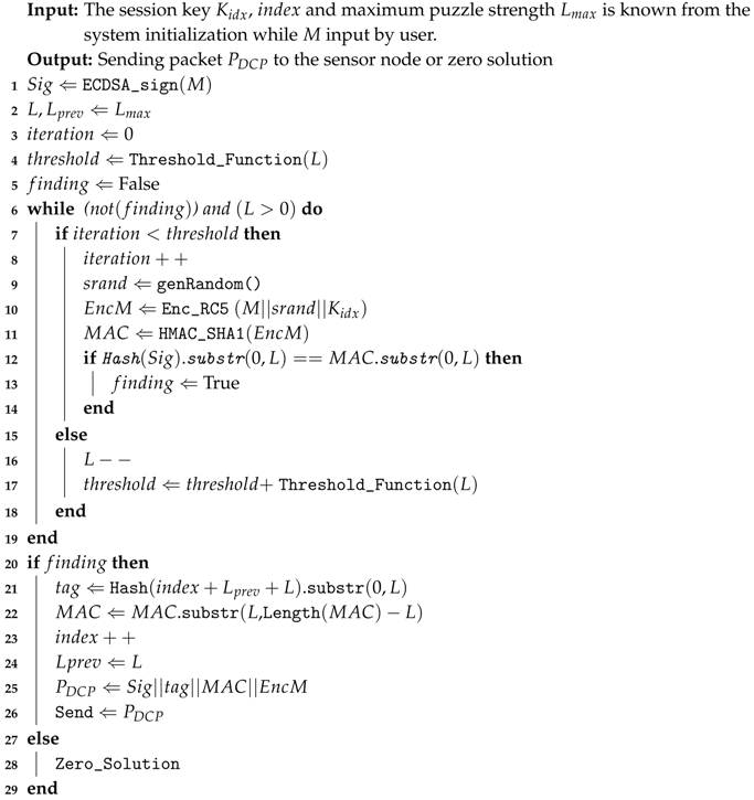 Dynamic Cipher Puzzle for Efficient Broadcast Authentication in Wireless Sensor Networks