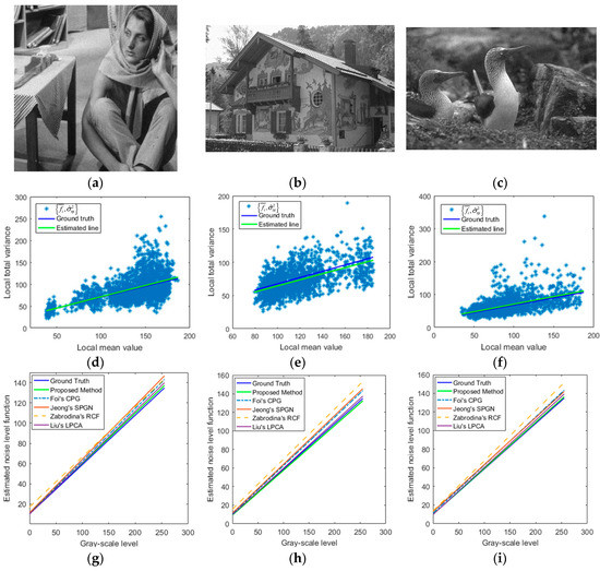 Noise Estimation for Image Sensor Based on Local Entropy and Median Absolute Deviation