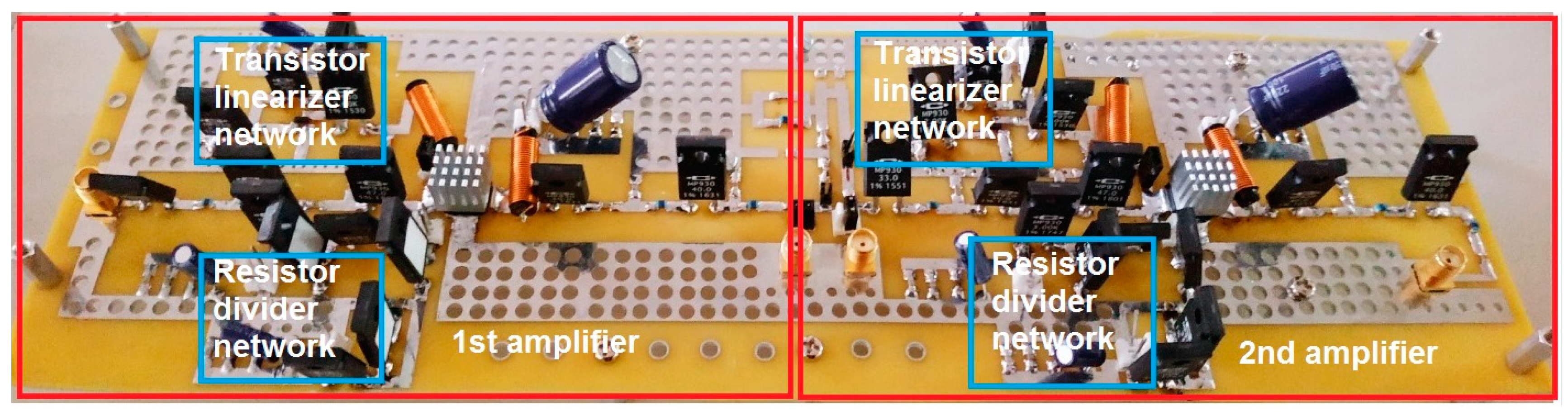 Class-C Linearized Amplifier for Portable Ultrasound Instruments