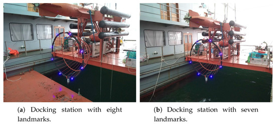 Visual Navigation for Recovering an AUV by Another AUV in Shallow Water