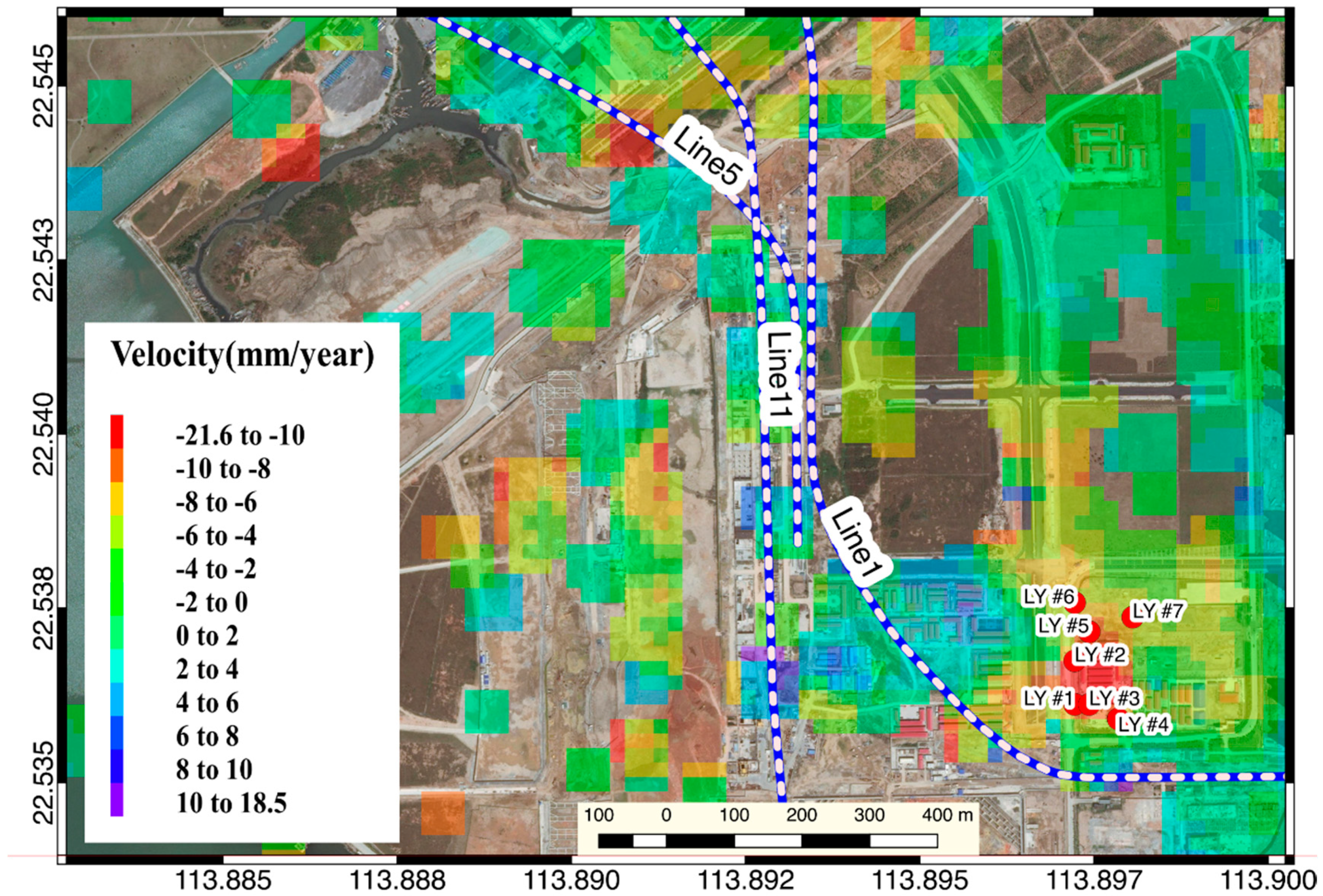 Monitoring the Land Subsidence Area in a Coastal Urban Area with InSAR ...