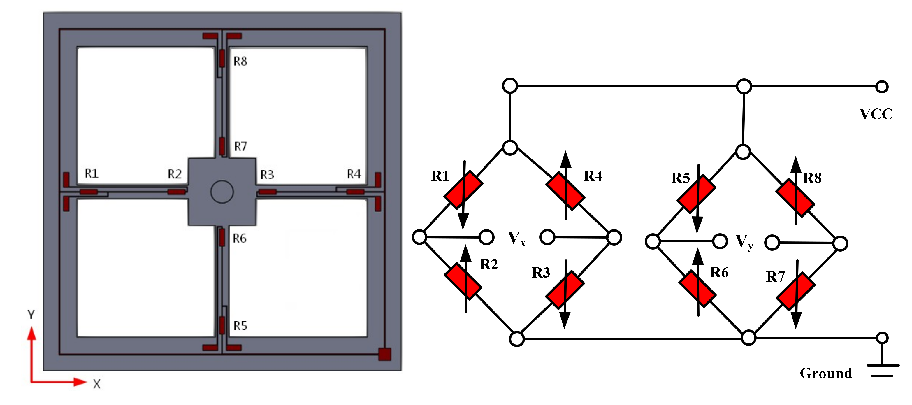 Array MEMS Vector Hydrophone Oriented at Different Direction Angles