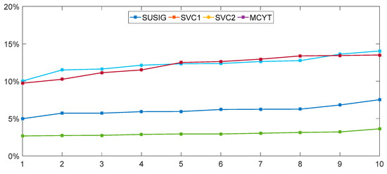 Online Signature Verification Based on a Single Template via Elastic Curve Matching
