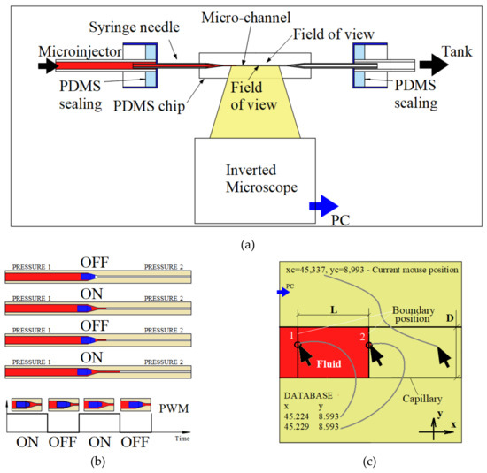 Novel PDMS-Based Sensor System for MPWM Measurements of Picoliter Volumes in Microfluidic Devices
