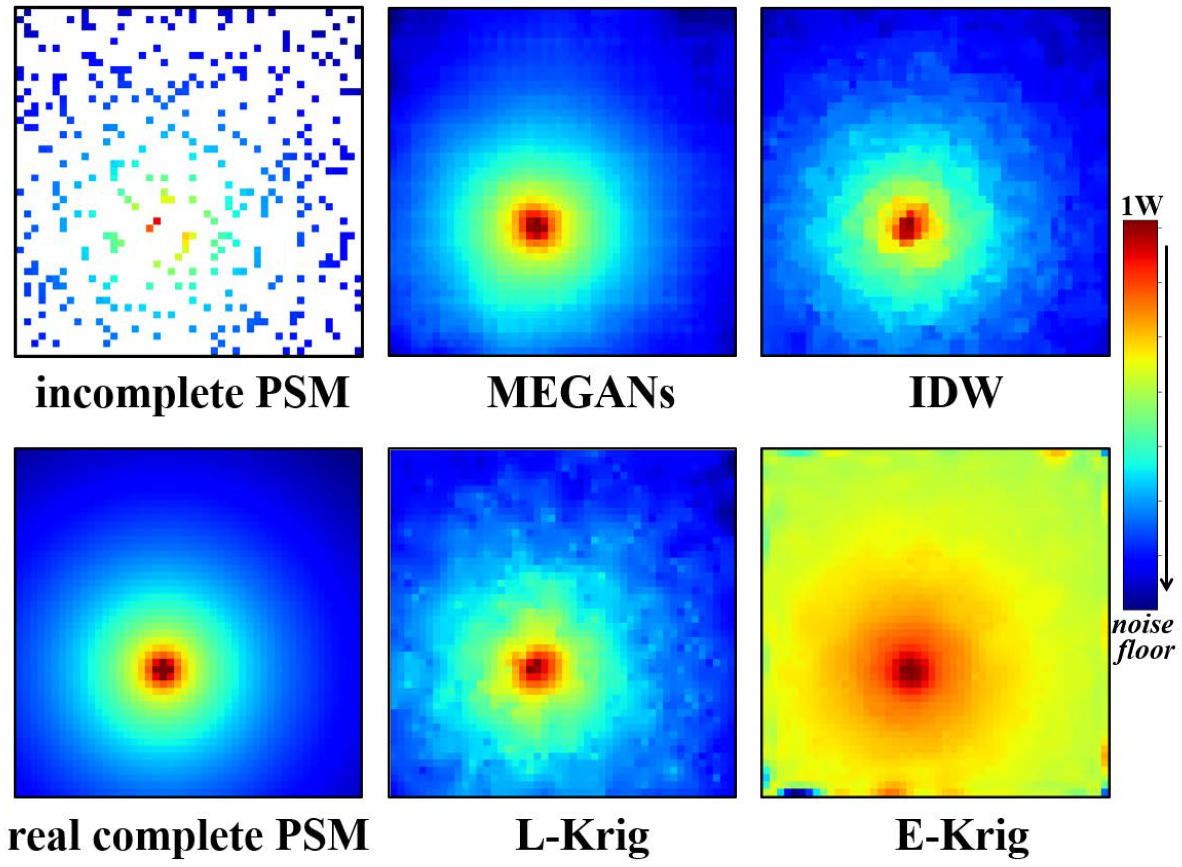 A Power Spectrum Maps Estimation Algorithm Based on Generative ...