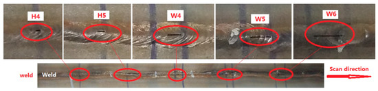 Identification of Tiny Surface Cracks in a Rugged Weld by Signal ...